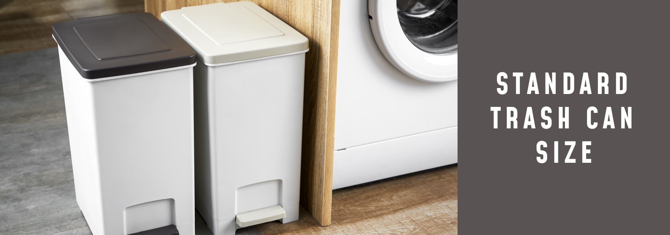 Standard Trash Can Size Guide - Trash Cans Unlimited