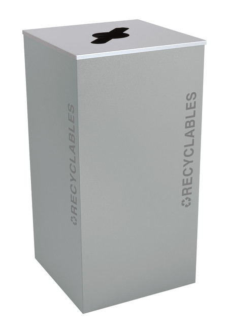 36 Gal. Kaleidoscope XL Black Tie Recycle Bin RC-KD36-R-BT-HMG