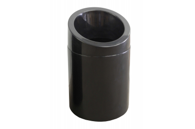 27 Gal. Ashton Angle Top Decorative Trash Receptacle 7C-2039T-ANG