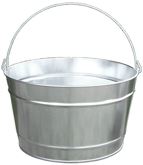 Galvanized Utility Pail (5 Sizes to Choose From)