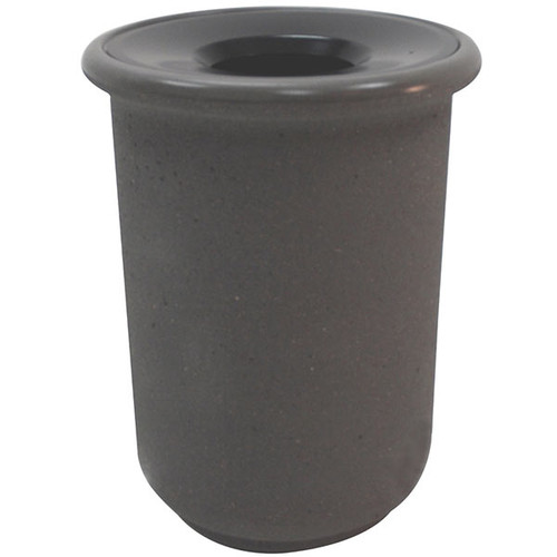 25 Gal. Concrete Funnel Top Outdoor Waste Container TF1105