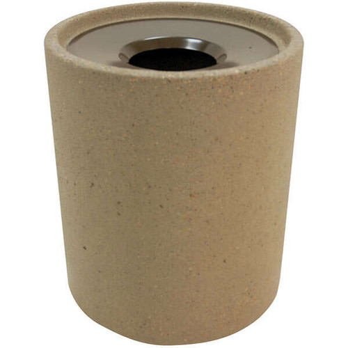42 Gal. Concrete Funnel Top Outdoor Waste Container TF1220