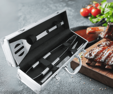 Promotional BBQ set perfect for corporate events