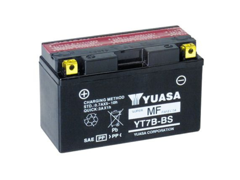 YT7B-BS Battery (Motocross Brand by Yuasa)