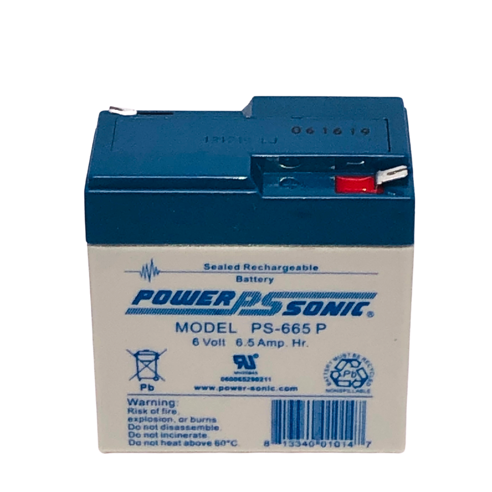 Power-Sonic PS-665, PS-665 Battery