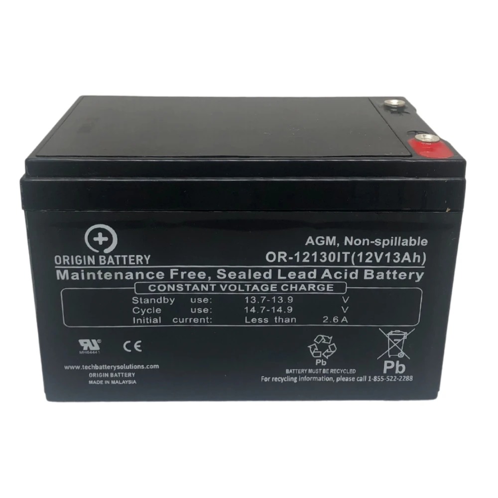 6-DZM-12 Battery Replacement - OR-12130IT 12V 13AH AGM