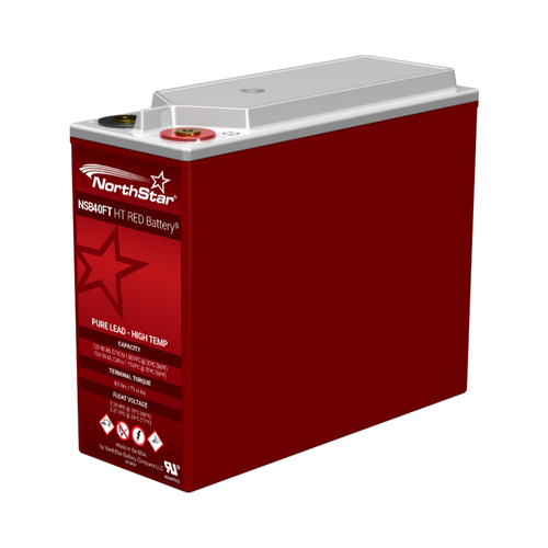 NorthStar NSB155FT HT RED Pure Lead - High Temp Battery
