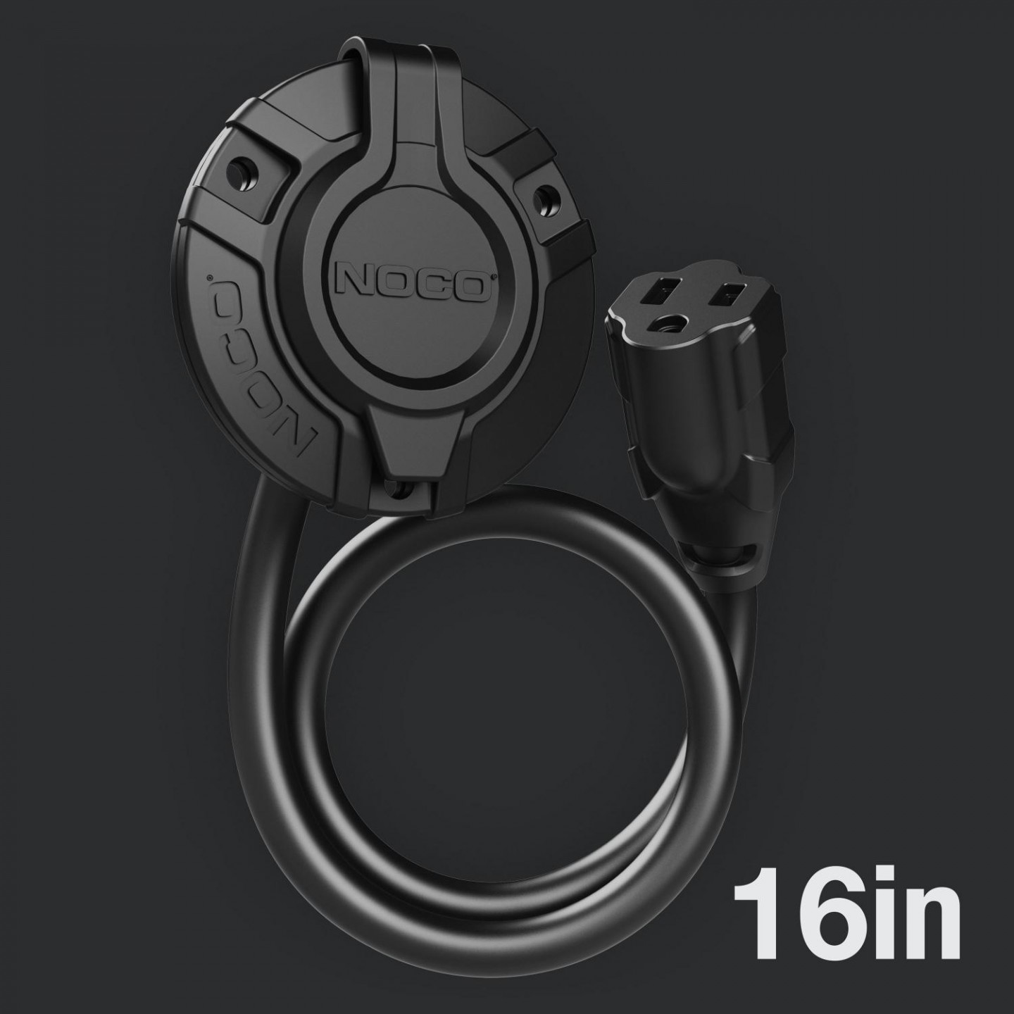 NOCO AC Port Plug With 16 Inch Extension Cord