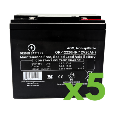 Tao Motor Libra 604 Battery Replacement Kit