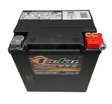 Open-Box Deka ETX30L AGM Battery - 400 CCA Motorcycle ATV 12V