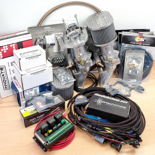 Dual ITB Throttle Body Fuel Injection Package with Ignition for Type 1