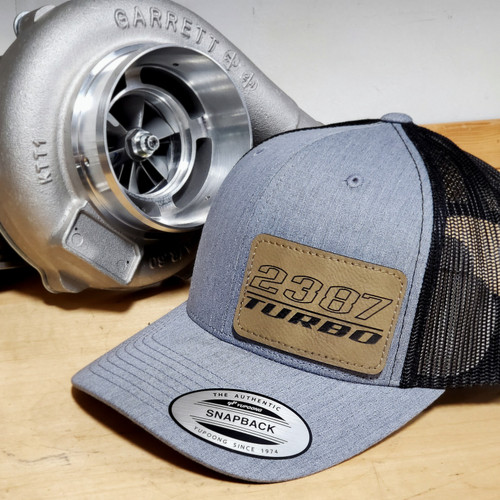 Snapback with Leather Patch