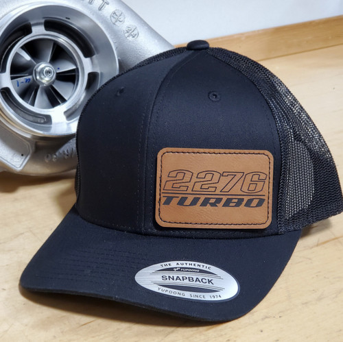 Snapback with Leather Patch