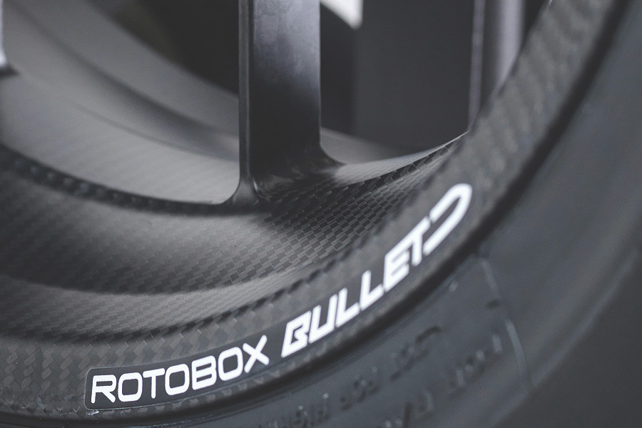 Rotobox 'Bullet' Carbon Wheel - FRONT - Super Duke R/GT