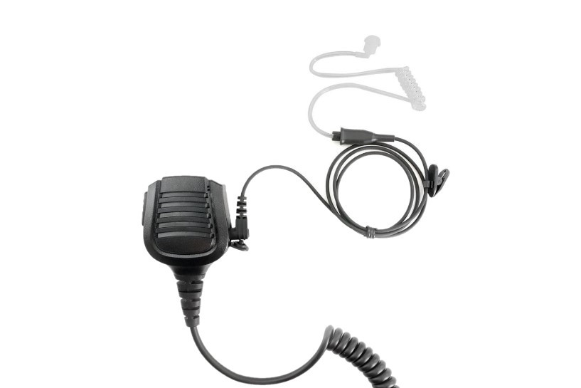 Patrol Moto Radio Kit - Ear Piece & Hand Mic