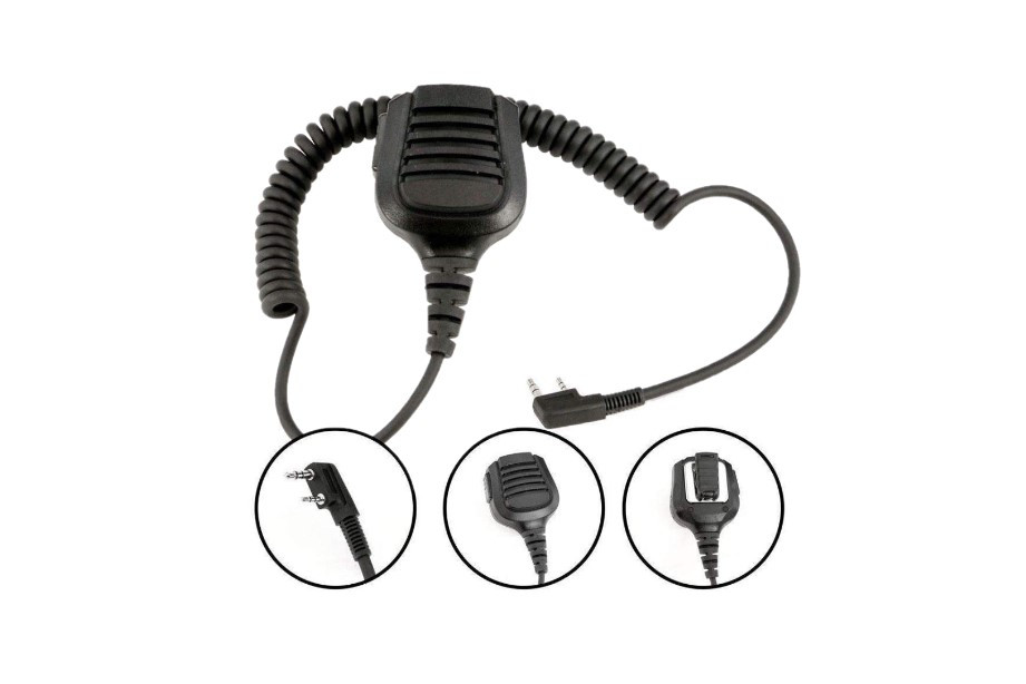 Patrol Moto Radio Kit - Ear Piece & Hand Mic