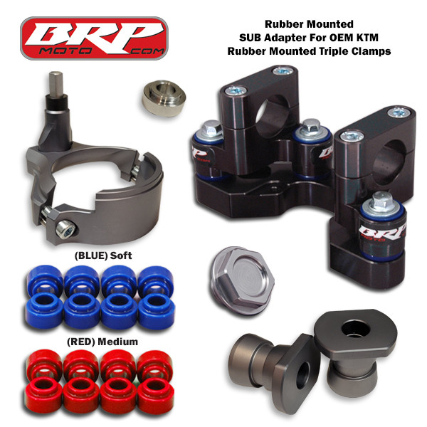 Rubber Sub Mount Kit W/out Damper - KTM/HQV 125-501 (2024)