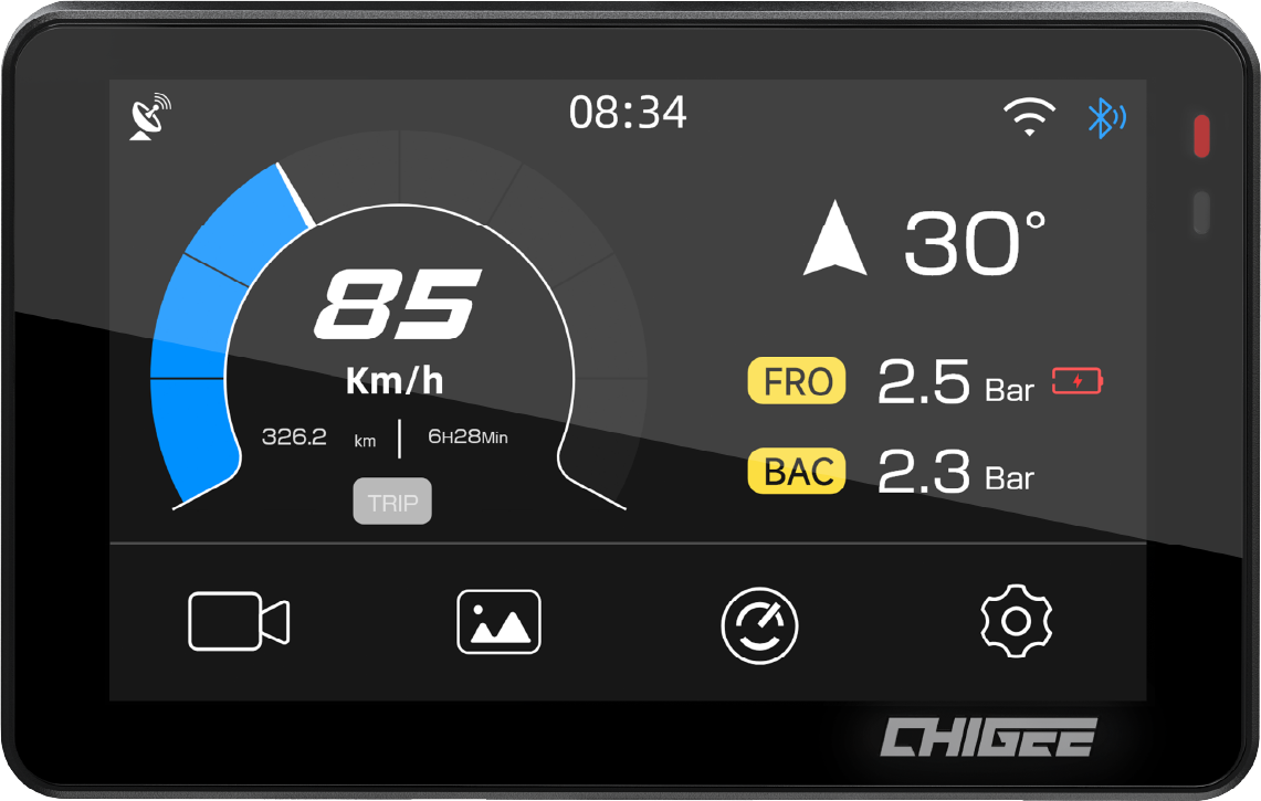 XR-2 Motorcycle Smart Dash Cam