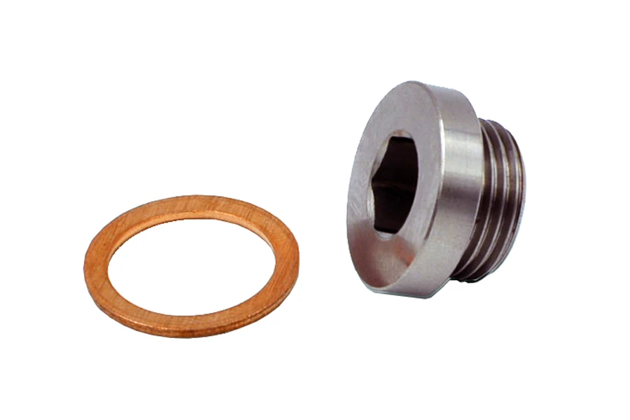 O2 Sensor Plug - 12mm Titanium