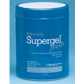 Supergel Fresh Fast Set, 1 Lb. CAN. Dust Conrolled Formula Alginate ...
