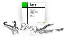 Ivory Clamps Ivory rubber dam clamp kit: punch, forceps, rubber dam ...