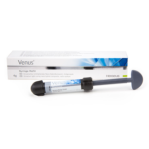 Venus Diamond A3 Syringe Nanohybrid Composite. 4 Gm. Syringe - The ...