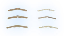HO Band Tofflemire type #2 Adult MOD wide .001 gauge Matrix Bands, 100 ...