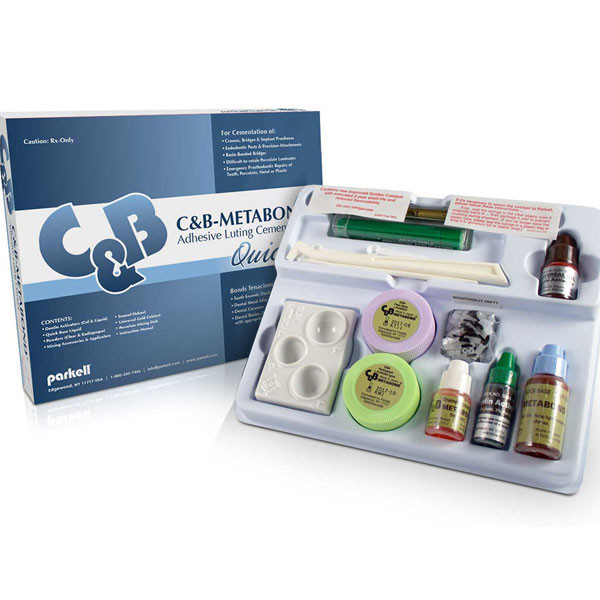 C & B Metabond Quick Adhesive Cement System, Contains: Liquid Dentin ...