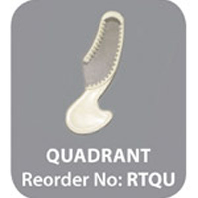 Safe-Dent Quadrant bite registration trays, 35/bx. Disposable plastic ...
