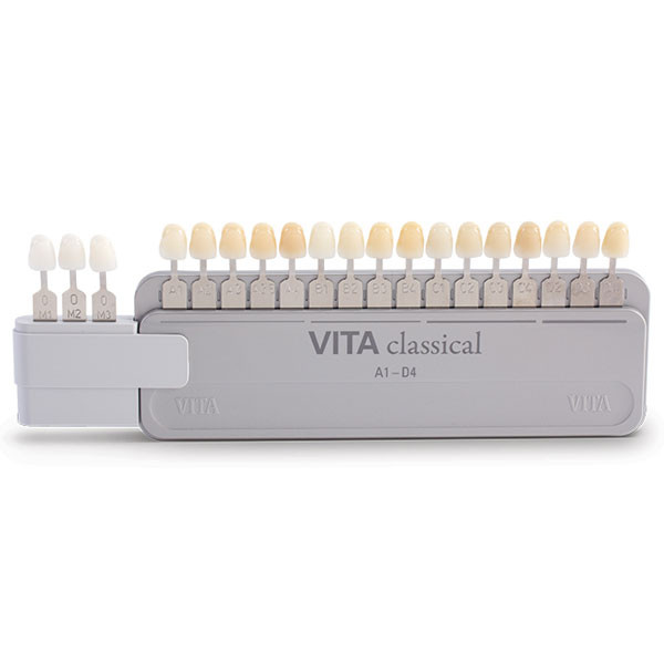 VITA Classical Shade Guide with Bleached Shades Clip. - The Dental ...