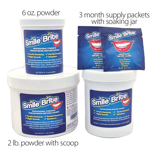 Smile Brite Individual Packets, 12/Container - The Dental Market U.S.