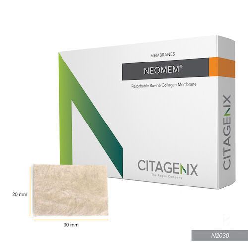 Neomem Resorbable Collagen Membrane 20 x 30 mm - The Dental Market U.S.
