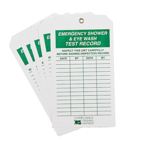 Eyewash Inspection Tags Eyewash Inspection Tags - The Dental Market U.S.