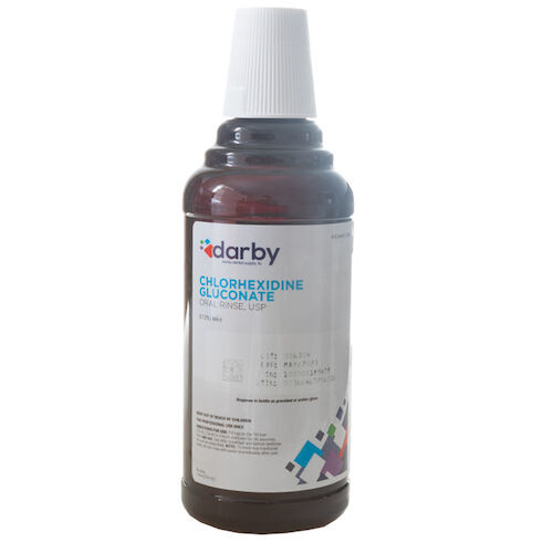 Chlorhexidine Gluconate Mint, Oral Rinse, 16 oz. - The Dental Market U.S.