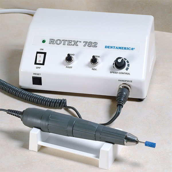 Rotex 782 Electric Lab Handpiece. Has all the basic features you need ...