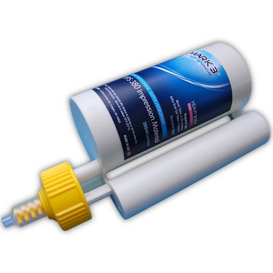 MARK3 VPS 380 Impression Material Monophase, 2 x 380ml Cartridges - The ...