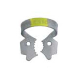 Hygenic Fiesta Color Coded Clamps. #12A (yellow) winged metal dam clamp ...