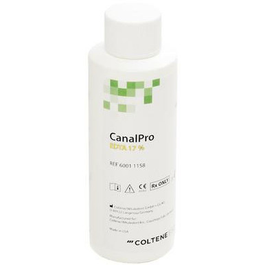 CanalPro 17% EDTA solution (pH 8.5), 4 oz (120 ml) Bottle. Removes ...