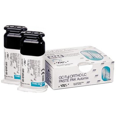 GC Fuji ORTHO LC Automix Paste Pak Refill- Light-Cured Resin-Modified ...