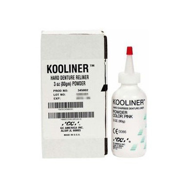 Kooliner Hard Denture Reline Material, Powder Only, 3 oz. Powder. - The ...
