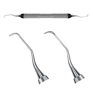 Hu-Friedy #11/12 Rigid Double End Gracey Curette with #8 ResinEight ...
