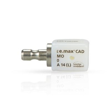 IPS e.max CAD Ivoclar MO Shade 2, Size A14(L) 5/Pk. Medium Opacity ...
