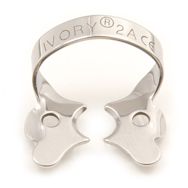 Ivory Clamps #2A Winged Premolars and Upper Incisors Metal Rubber Dam ...
