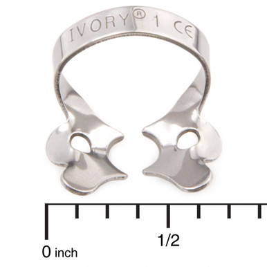 Ivory Clamps #1 Winged Metal Rubber Dam Clamp, Single clamp - The ...