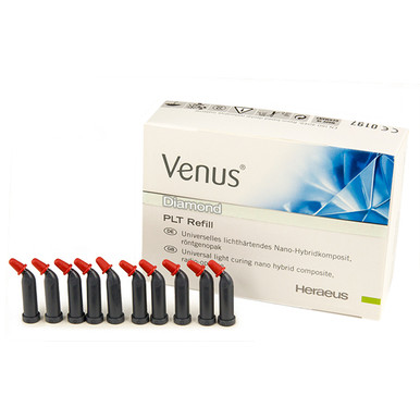 Venus Diamond D3 PLT Nanohybrid Composite. 10 - .25 Gm. Unidose Tips ...