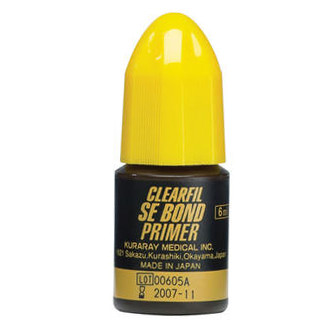 Clearfil SE Bond Primer Only: 6 mL bottle. Light-Cure Dental Adhesive ...