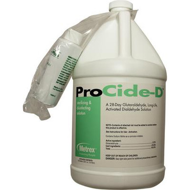 ProCide D 2.5% Glutaraldehyde Sterilant Solution - 1 Gallon Bottle ...