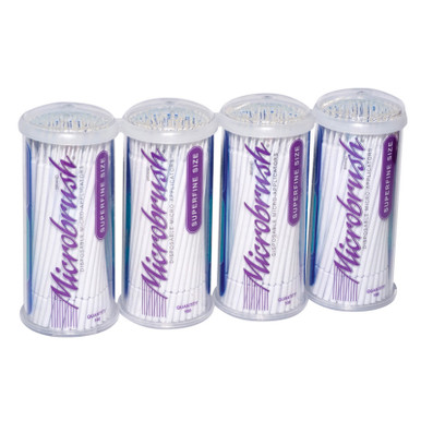 Microbrush Tube Series, Super Fine, White micro-applicators. 400 ...
