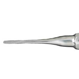 Miltex 3 mm Stainless Steel Straight Luxating Elevator, Single Instrument - The Dental Market U.S.