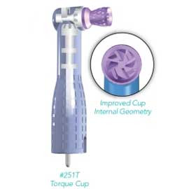 ProAngle Plus Prophy Angles with Torque Lavender Cups, Package of 500 ...